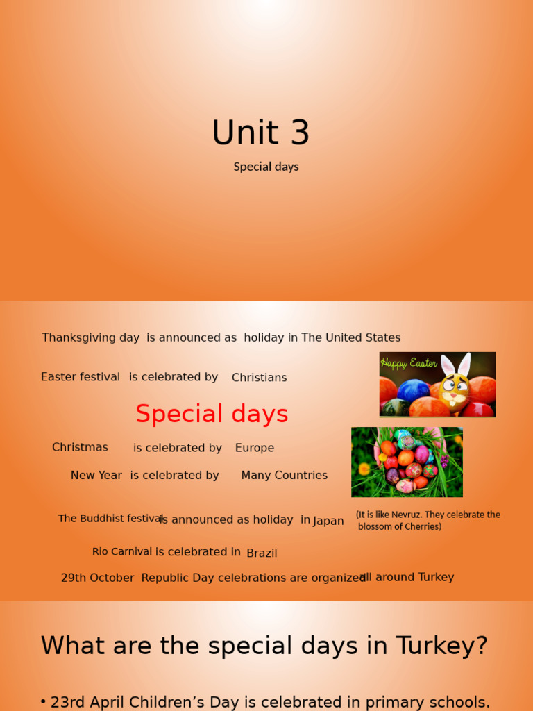 Unit 3 Passive Voice | PDF | Observances | Entertainment Events