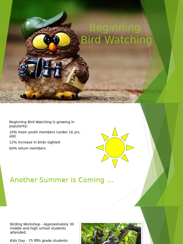 Beginning Bird Watching | PDF