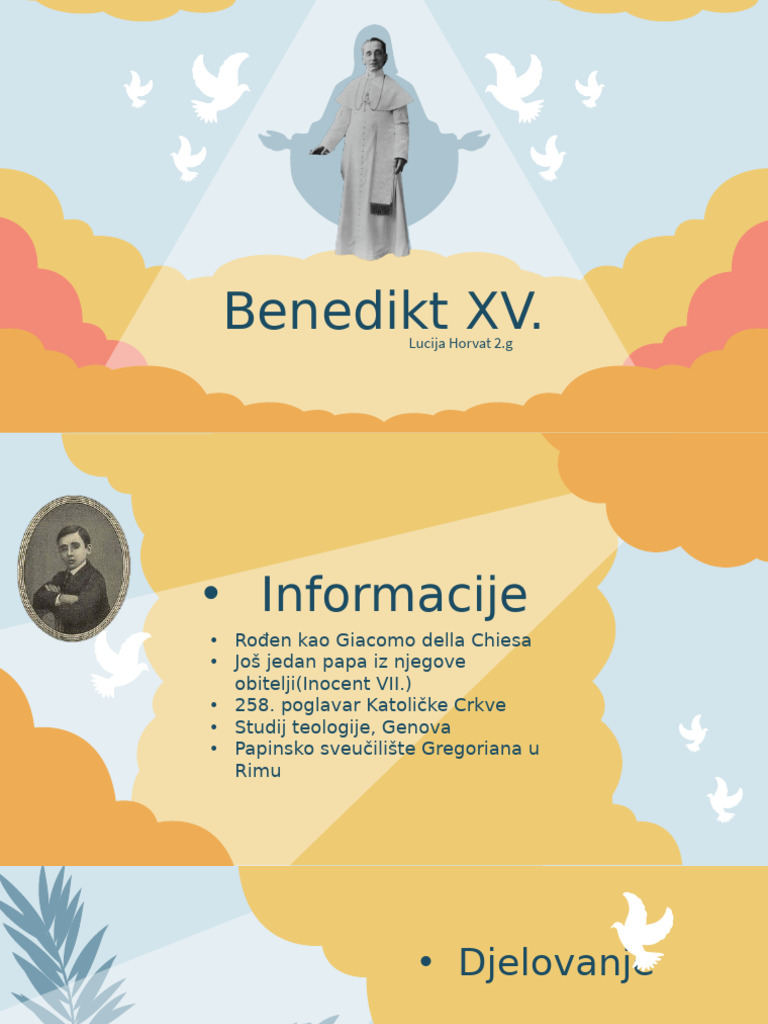 Benedikt XV | PDF