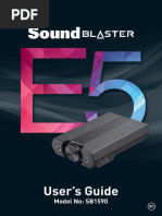 Sound Blasterx Ae5 Plus | PDF | Computing | Sound Technology