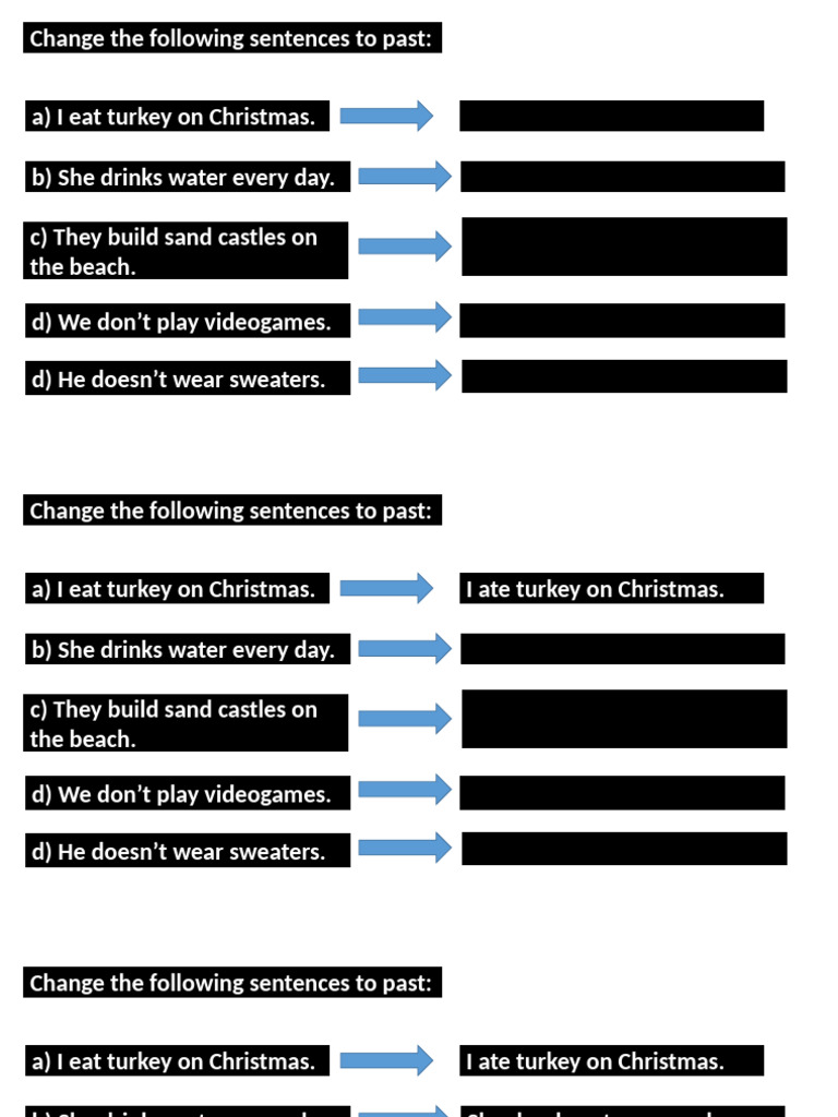 Actions in Past | PDF