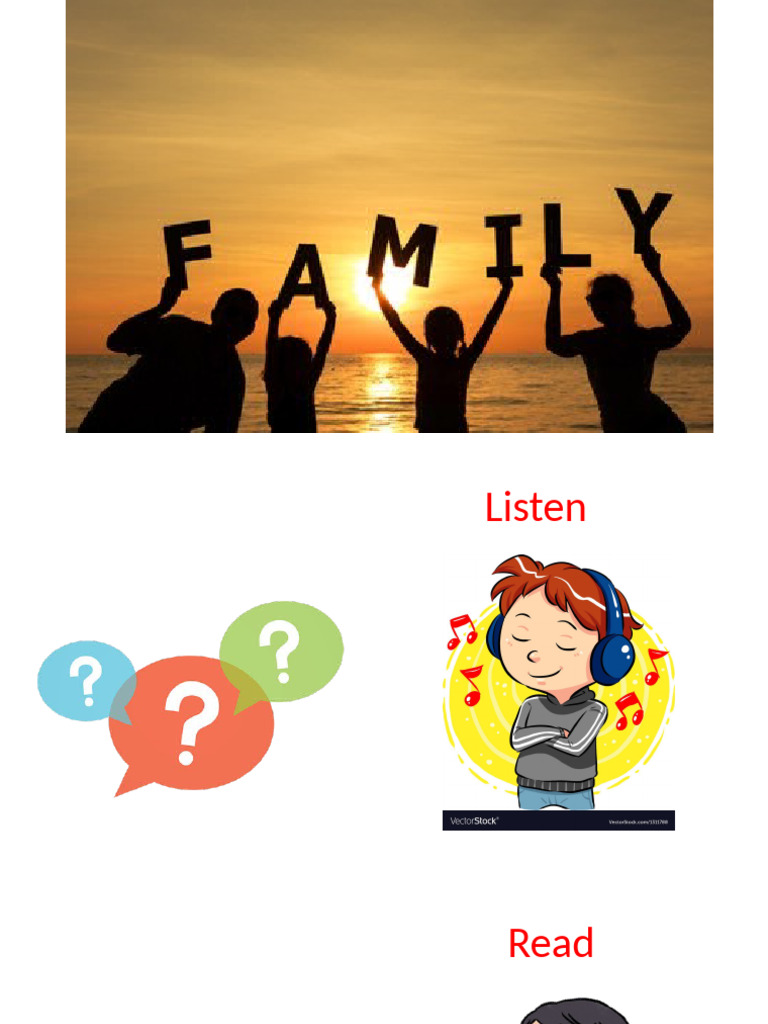 Action Verbs What Does Your Family Do | PDF | Grammar | Syntax