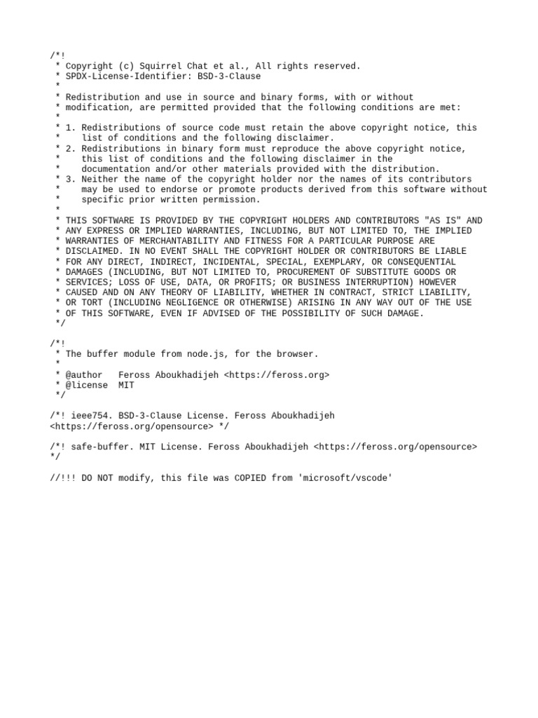 Browser Sync Bundle Js LICENSE | PDF