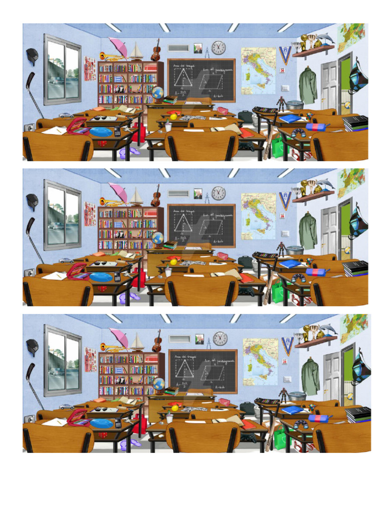 Hidden School Objects | PDF