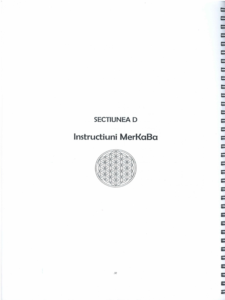 Instructiuni Merkaba | PDF