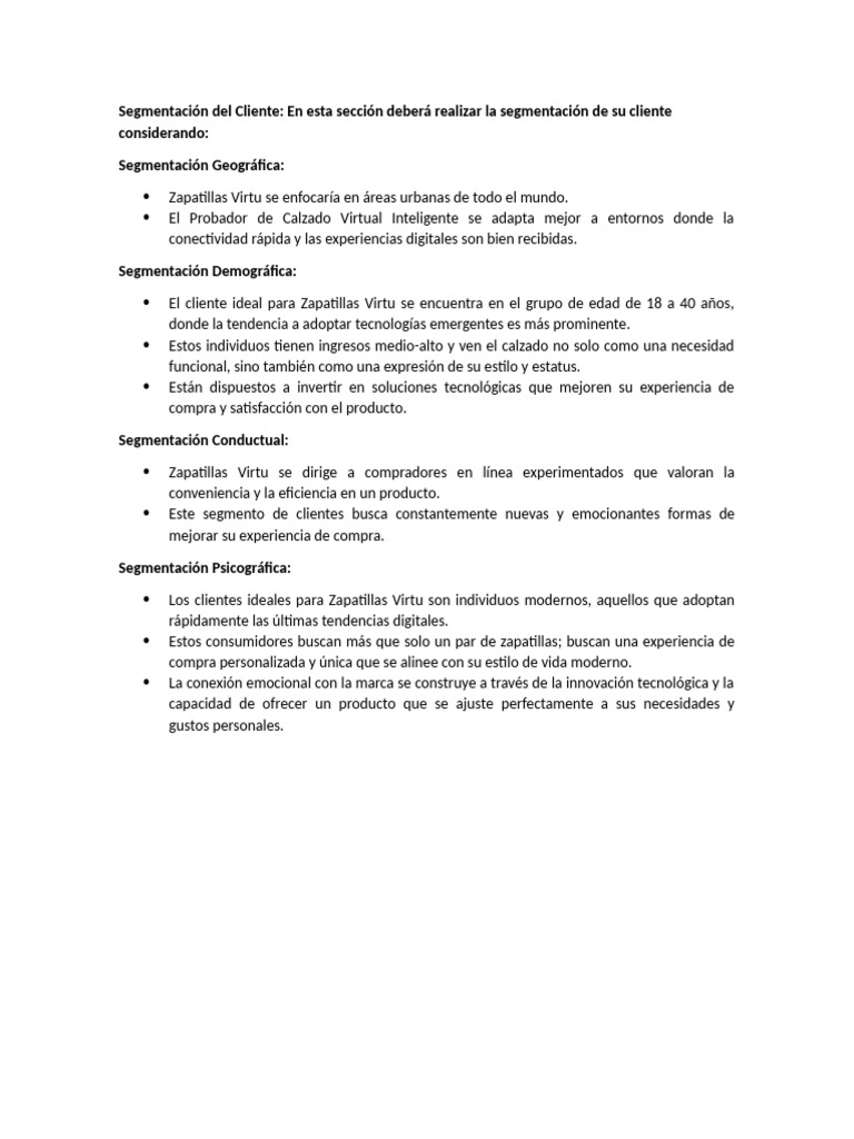 Segmentación Del Cliente | PDF | Cliente | Economias