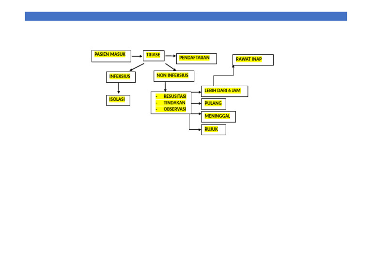 ALUR PELAYANAN UGD | PDF