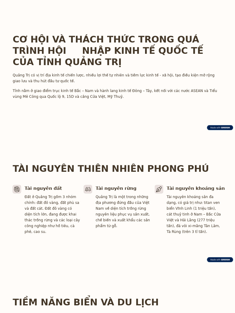 CO-HOI-VA-THACH-THUC-TRONG-QUA-TRINH-HOI-NHAP-KINH-TE-QUOC-TE-CUA-TINH-QUANG-TRI | PDF