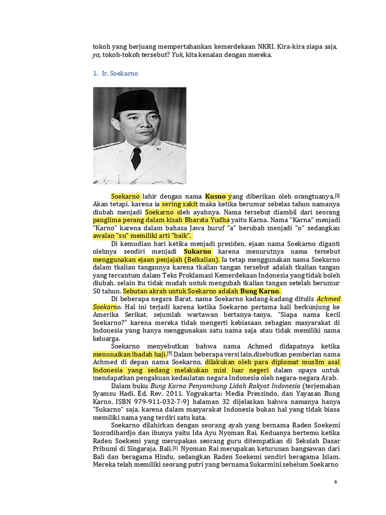 Modul Ajar Sejarah Indonesia Kelas Xi Genap Tokoh | PDF