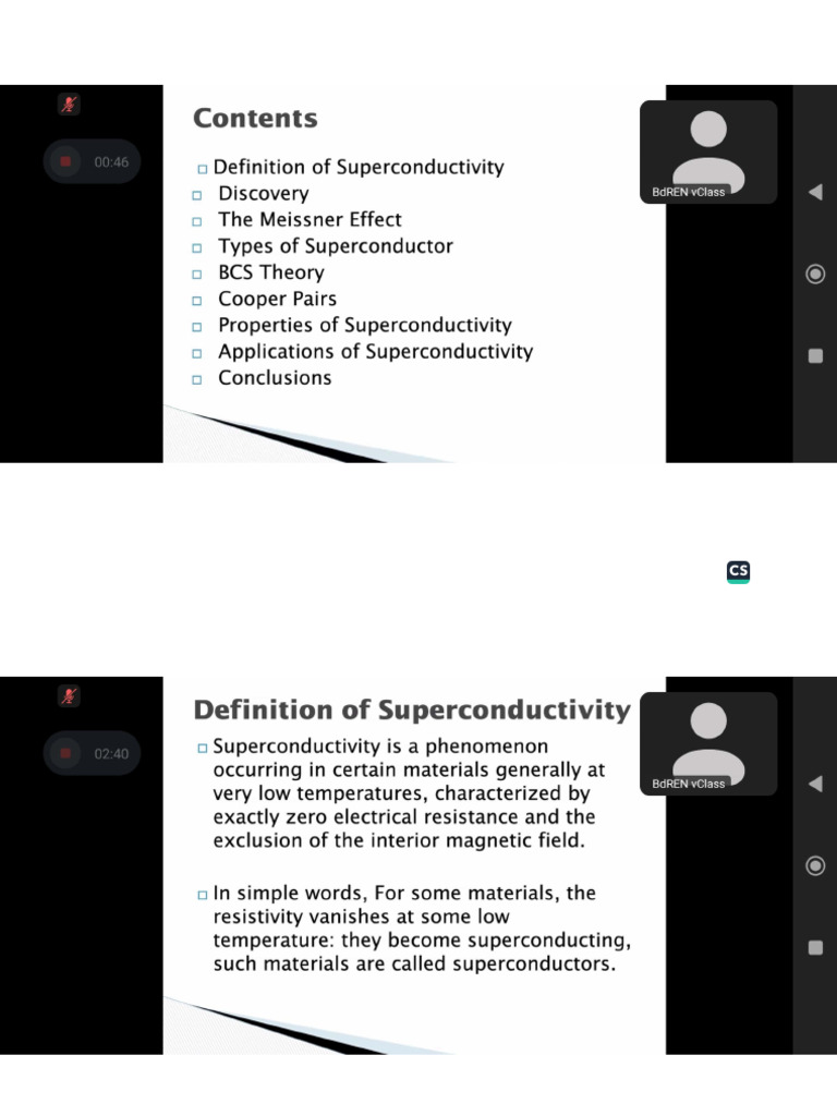 Superconductivity | PDF