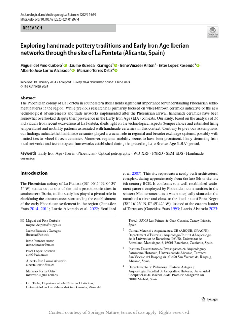 Exploring Handmade Pottery Traditions and Early Ir | PDF | Pottery | Ceramics