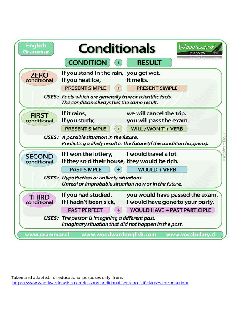 Conditionals 1 | PDF