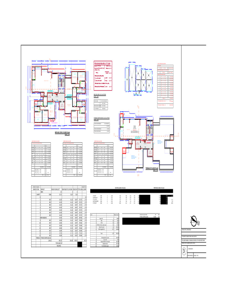 Refuge Area Calculation Overview | PDF