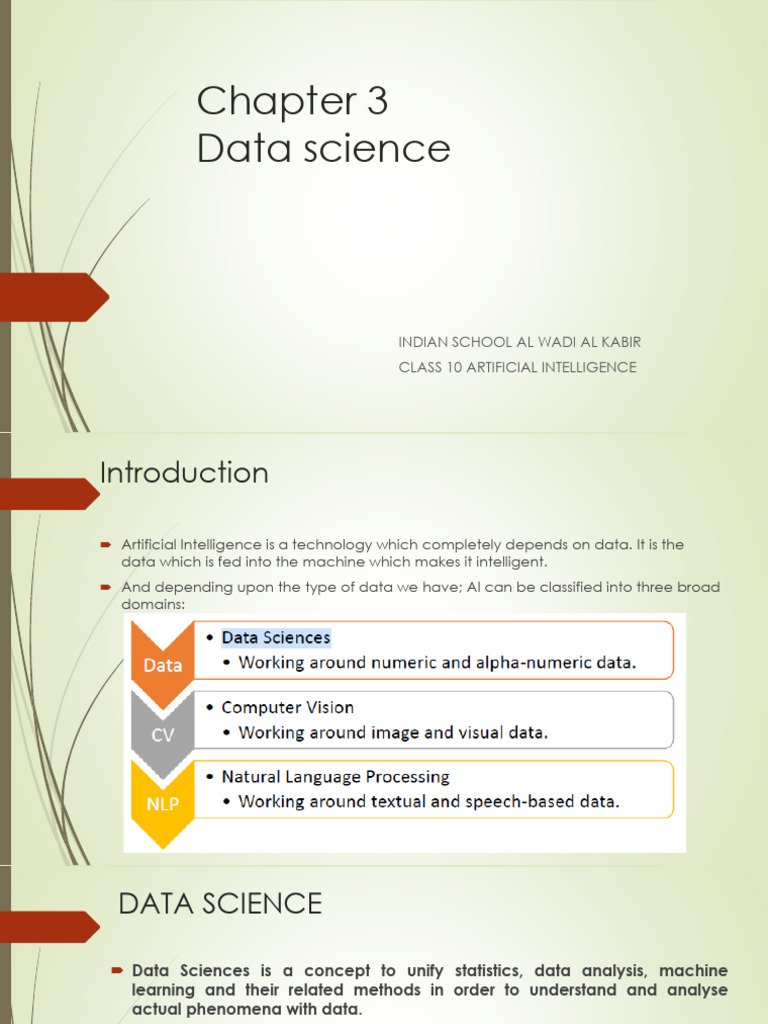 3961502-Class10 Ai Part B Unit3 Unit3 Data Science | PDF | Data Science | Comma Separated Values