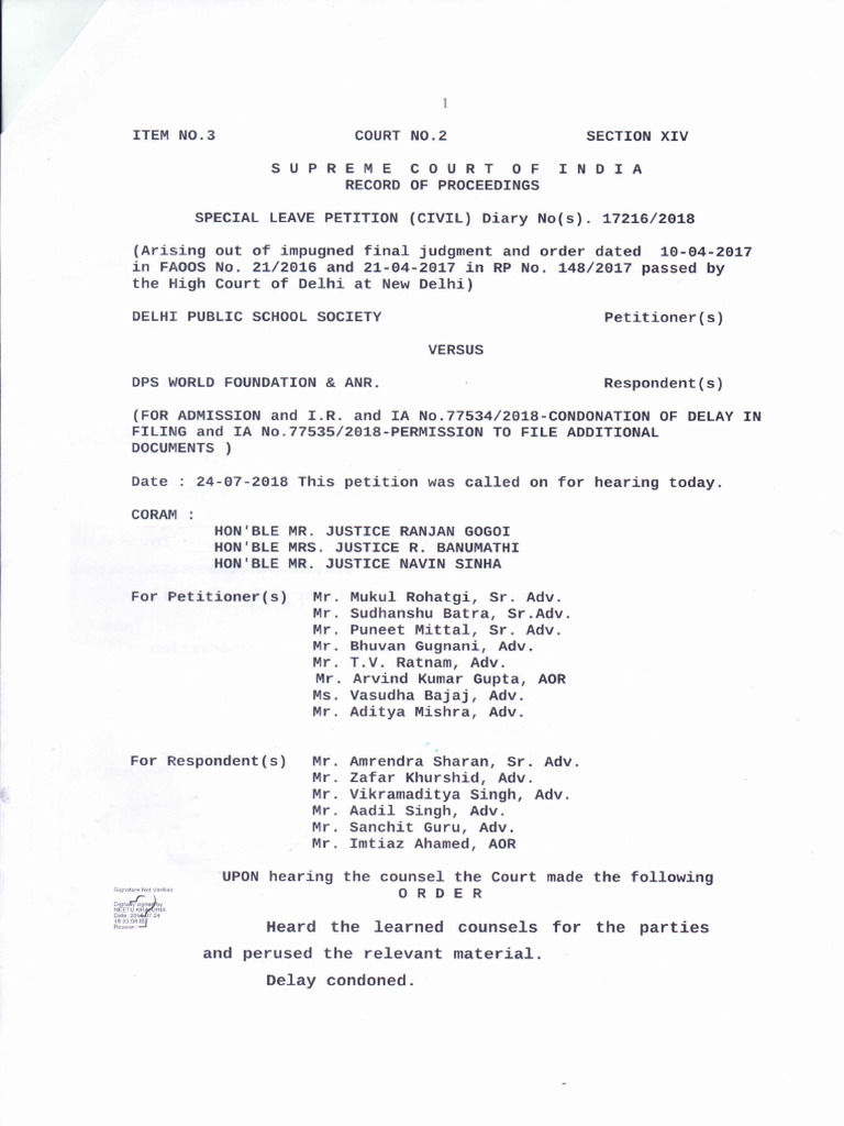 Leave Petition 2 3 | PDF