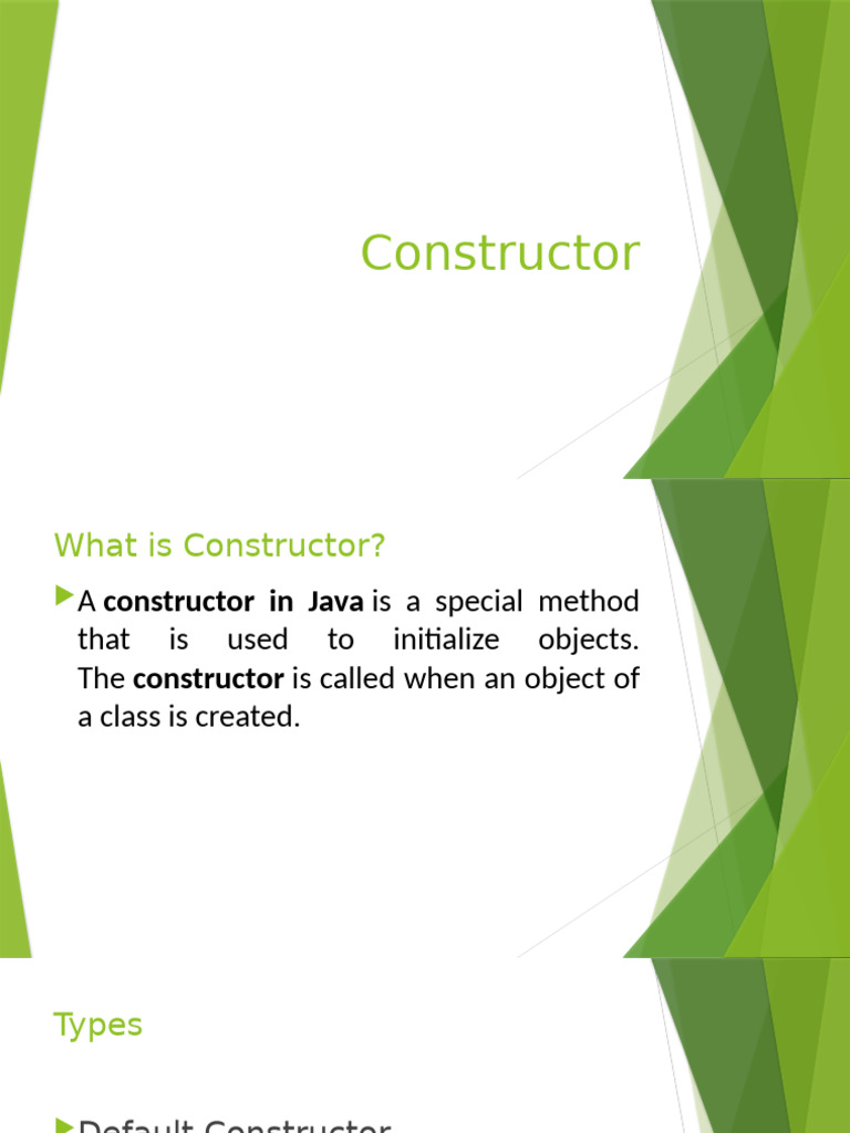 Understanding Java Constructors | PDF