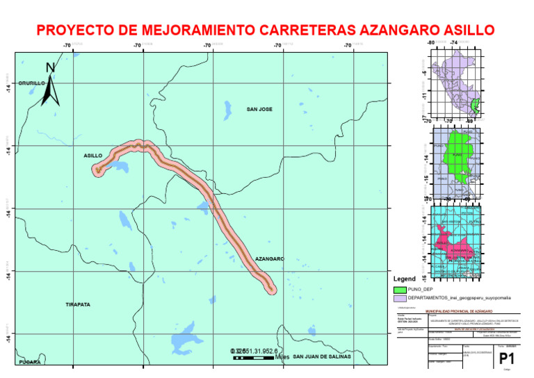 Carretera Azangaro Asillo XDD | PDF