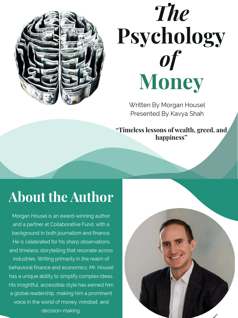 Kavya Shah - The Psychology of Money | PDF | Risk | Rationality