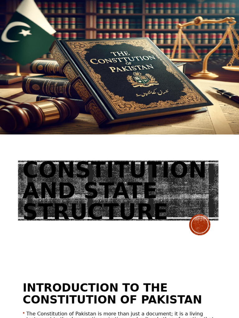 Structure of Pakistan's Constitution | PDF | Government Of Pakistan ...