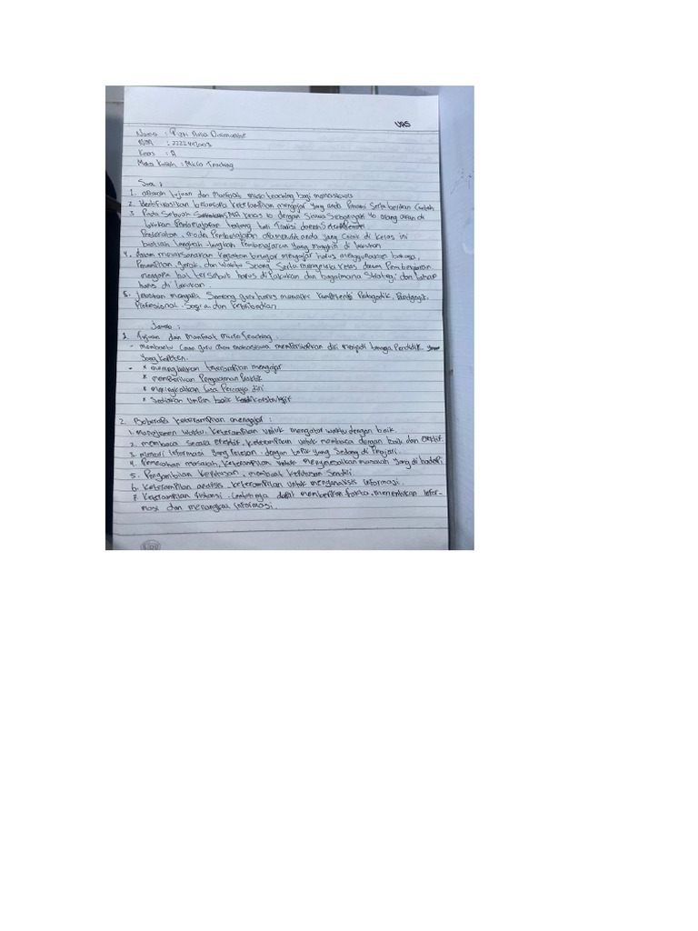 Uas Micro Teaching Rizki Aulia | PDF