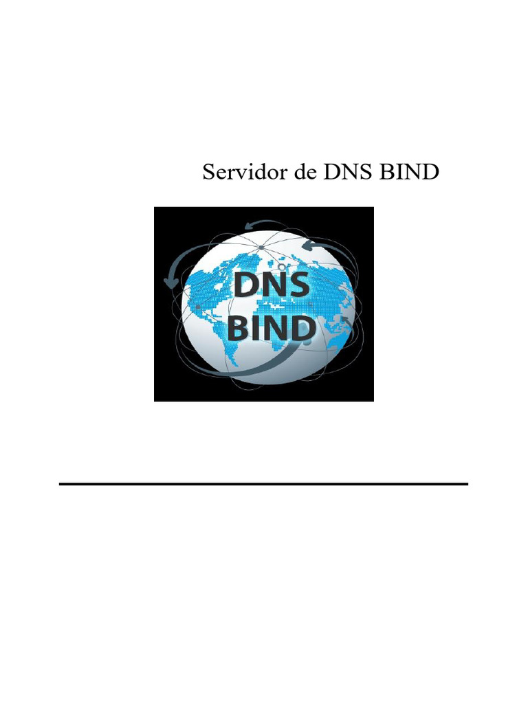 Servidor DNS Bind | PDF | sistema de nombres de dominio | Ingeniería de software