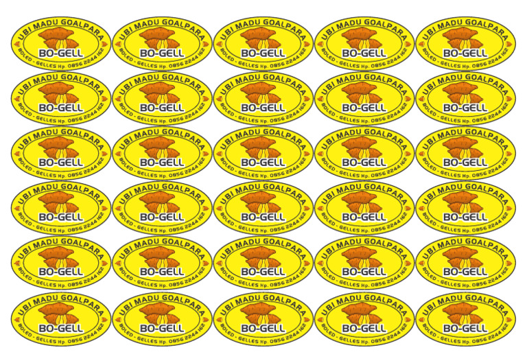 Sticker Ubi | PDF