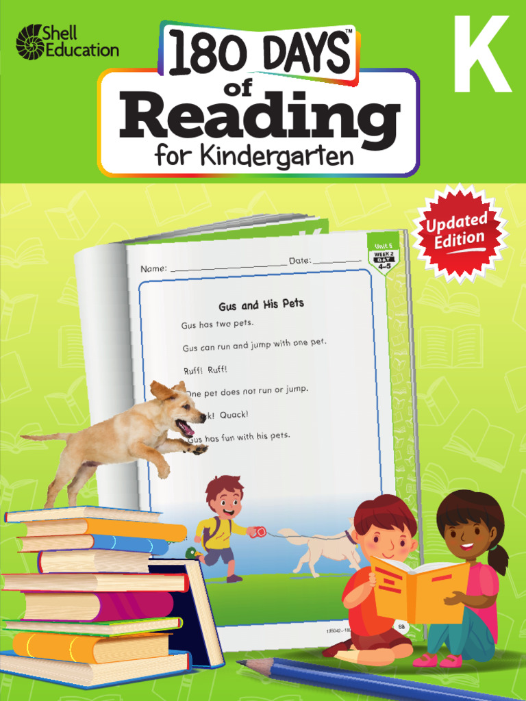 180 Days of Reading for Kindergarten | PDF | Reading Comprehension ...