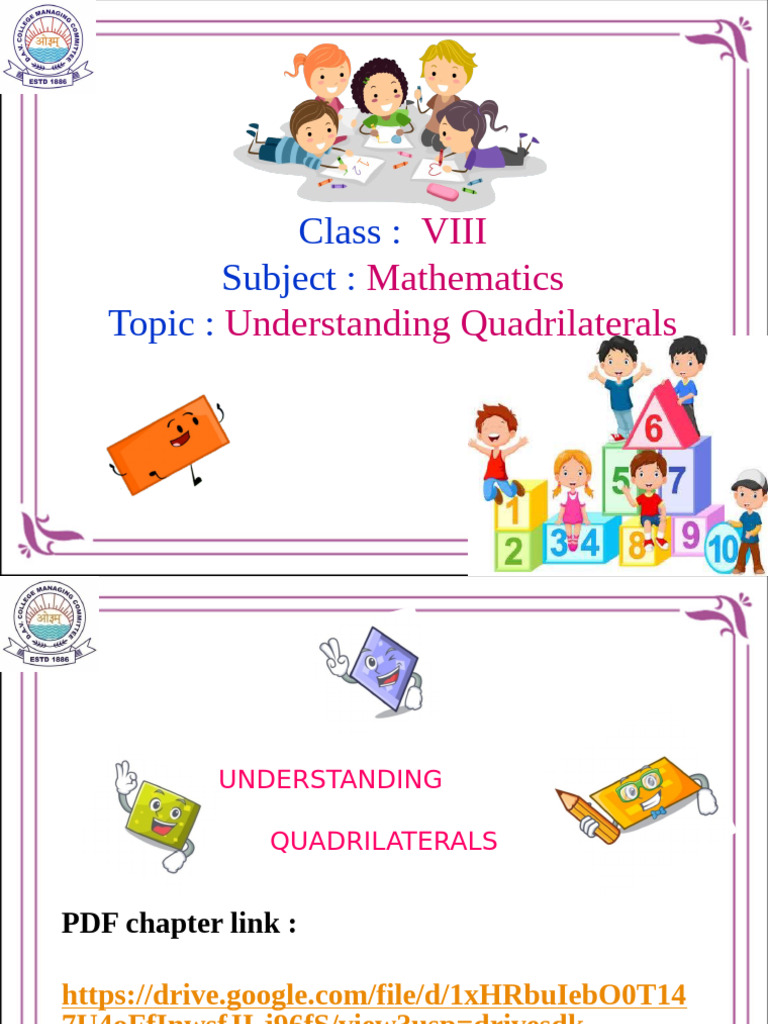 Understanding Quadrilaterals | PDF | Rectangle | Triangle
