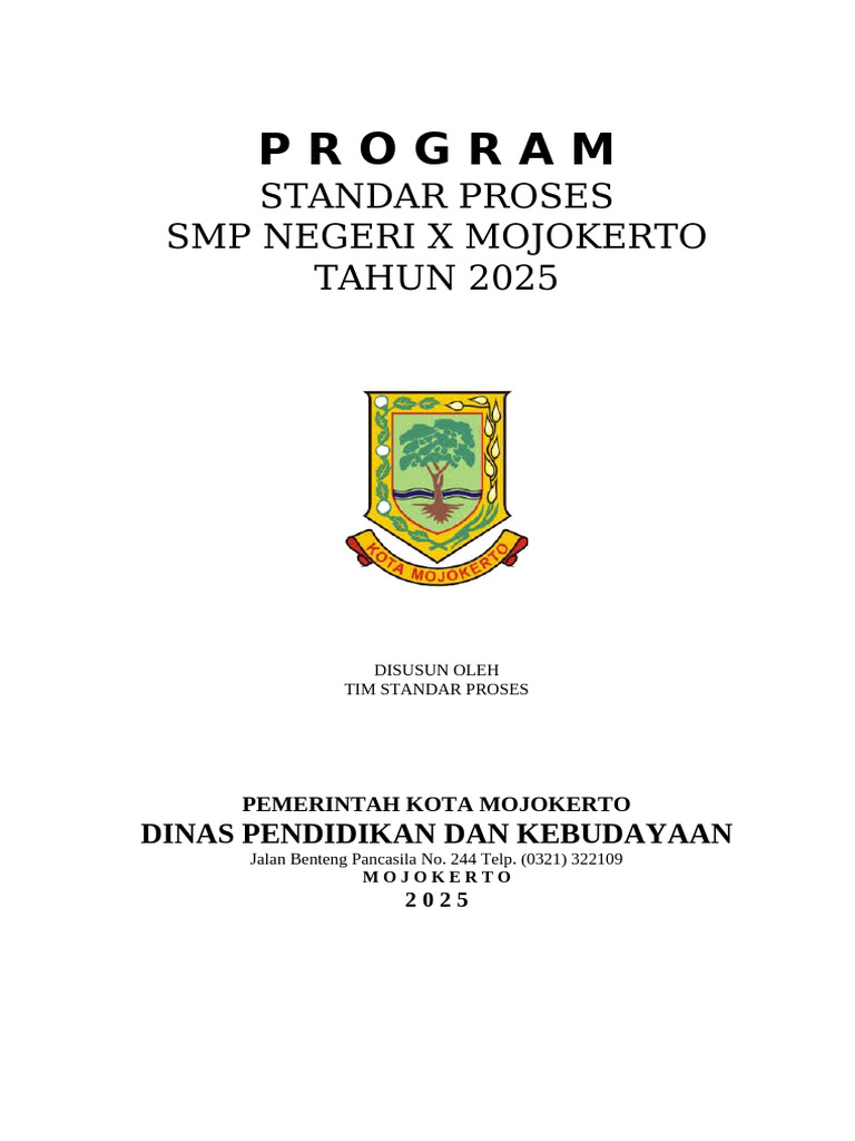 2025-Nurul - Program Standar Proses | PDF