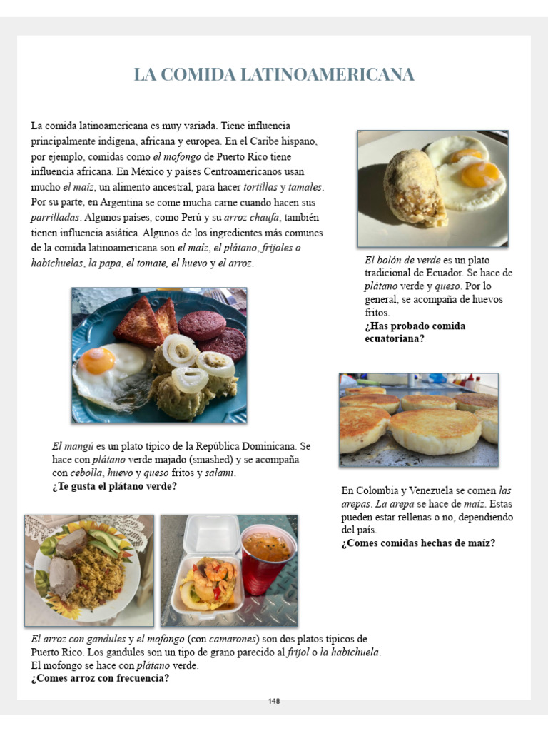 Libro Comida | PDF