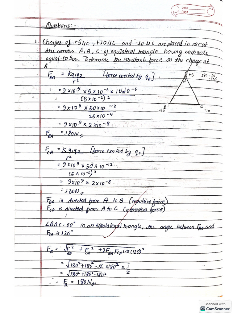Physics Ch 1 | PDF