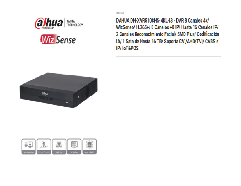 DVR 8 Canales | PDF