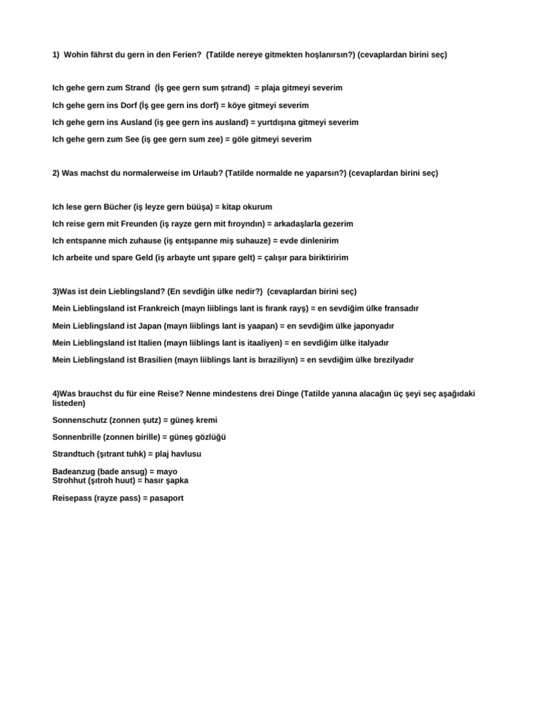 Konusma Calisma Kagidi | PDF