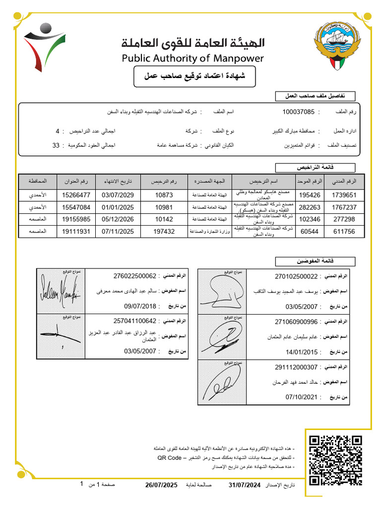 Authorized Signature - New | PDF