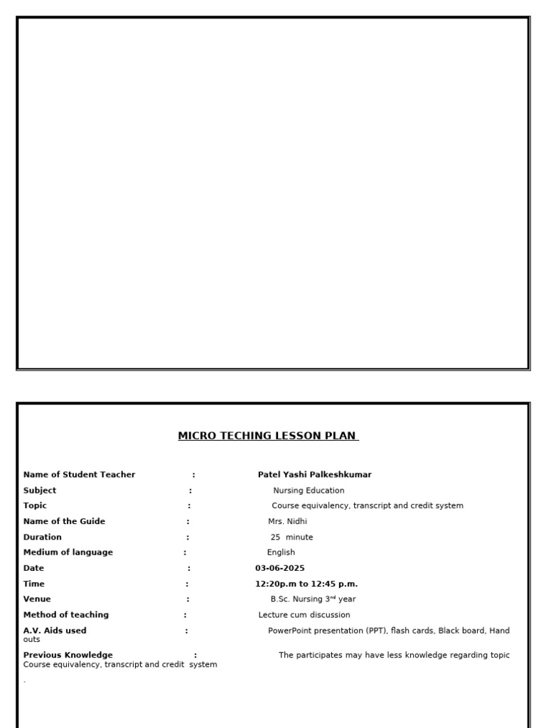 Course Equivalency in Nursing Education | PDF | Course Credit ...