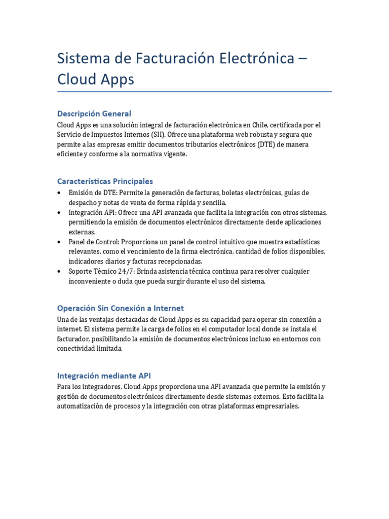 Sistema Cloudapps Integrador | PDF