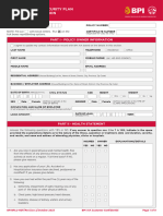 Group Insurance Enrollment Form | PDF | Insurance | Identity Document
