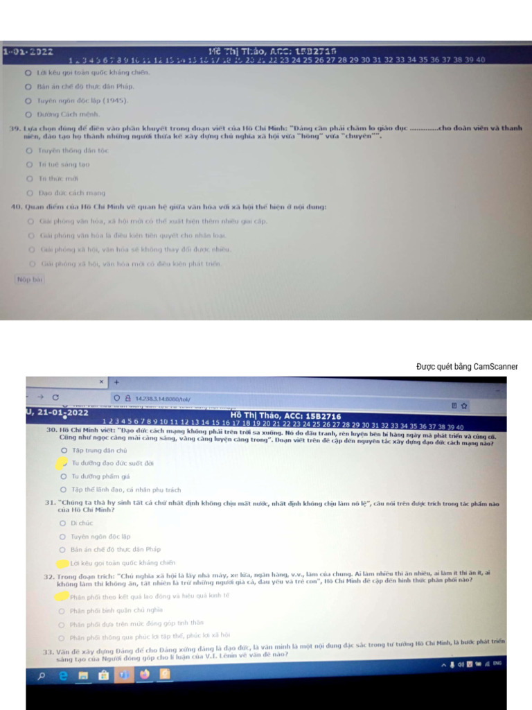đề thi tt hcm | PDF