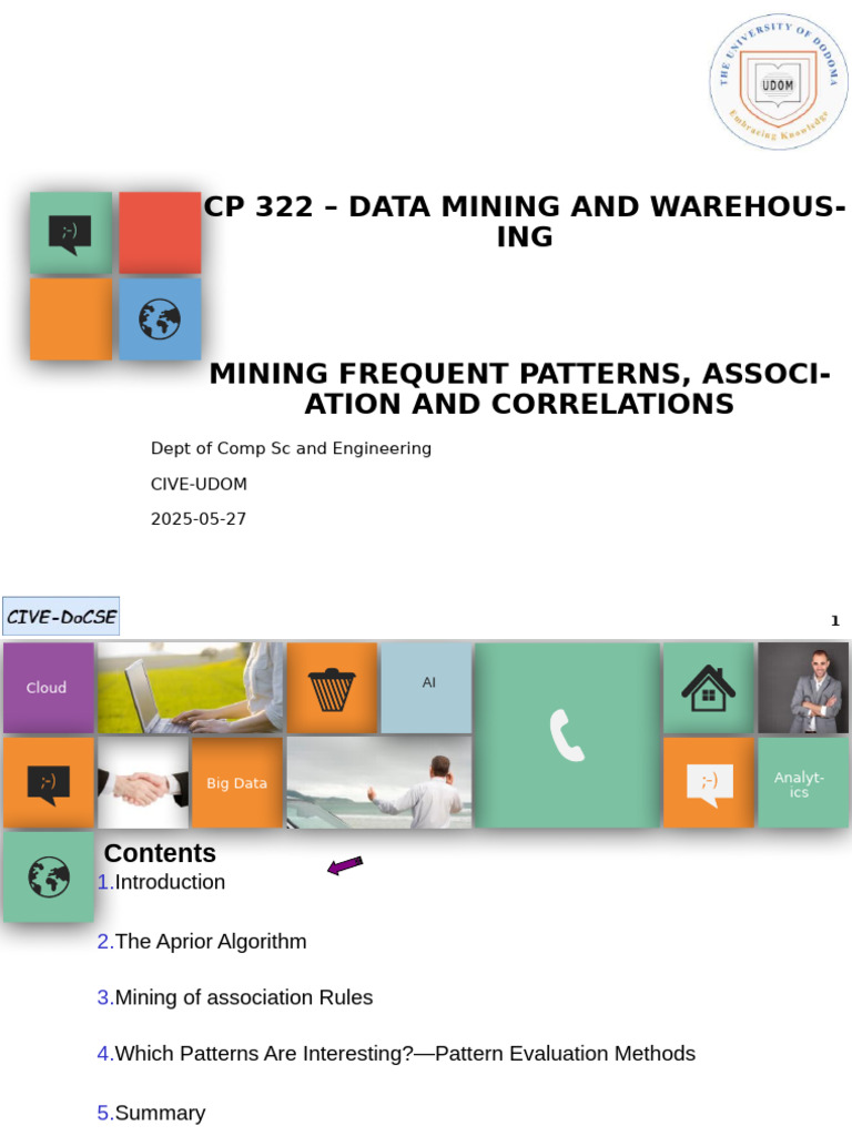 (2025-05-27) - FPM - Lecture 9 | PDF | Applied Mathematics | Data Analysis