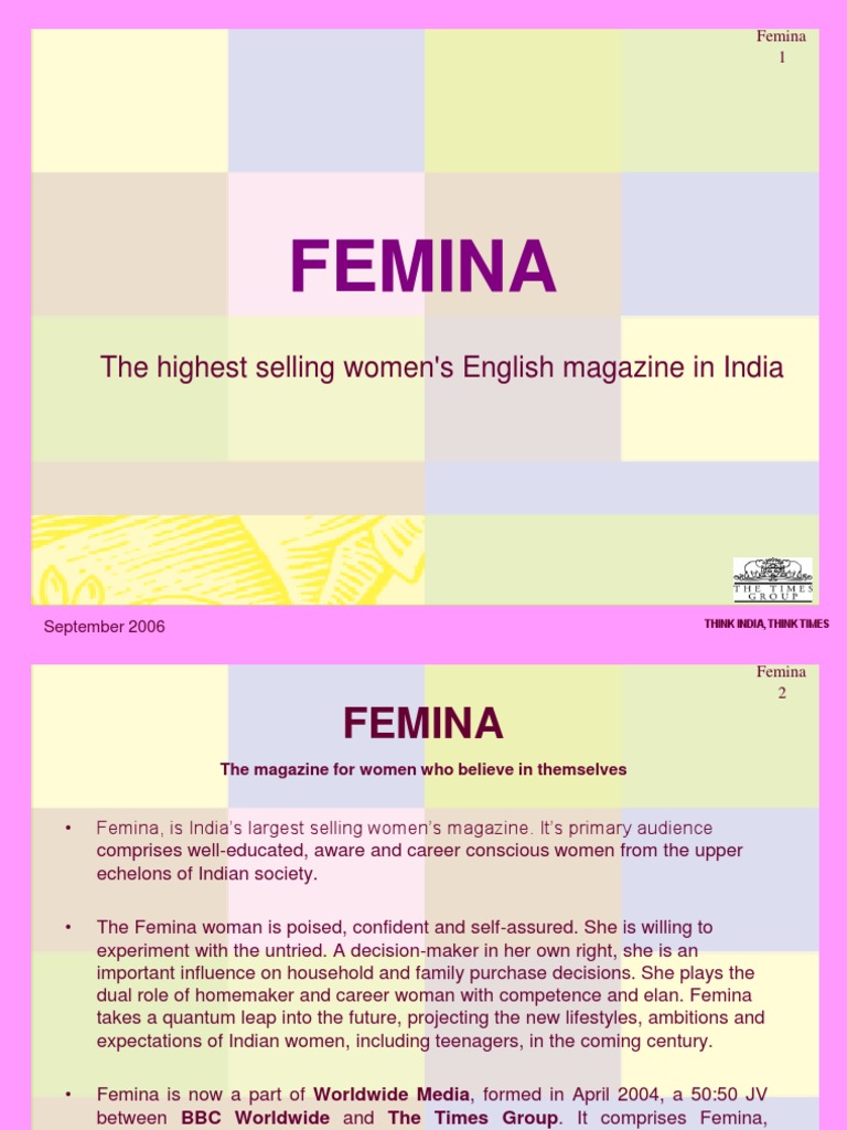 Femina | PDF | Fashion | Woman