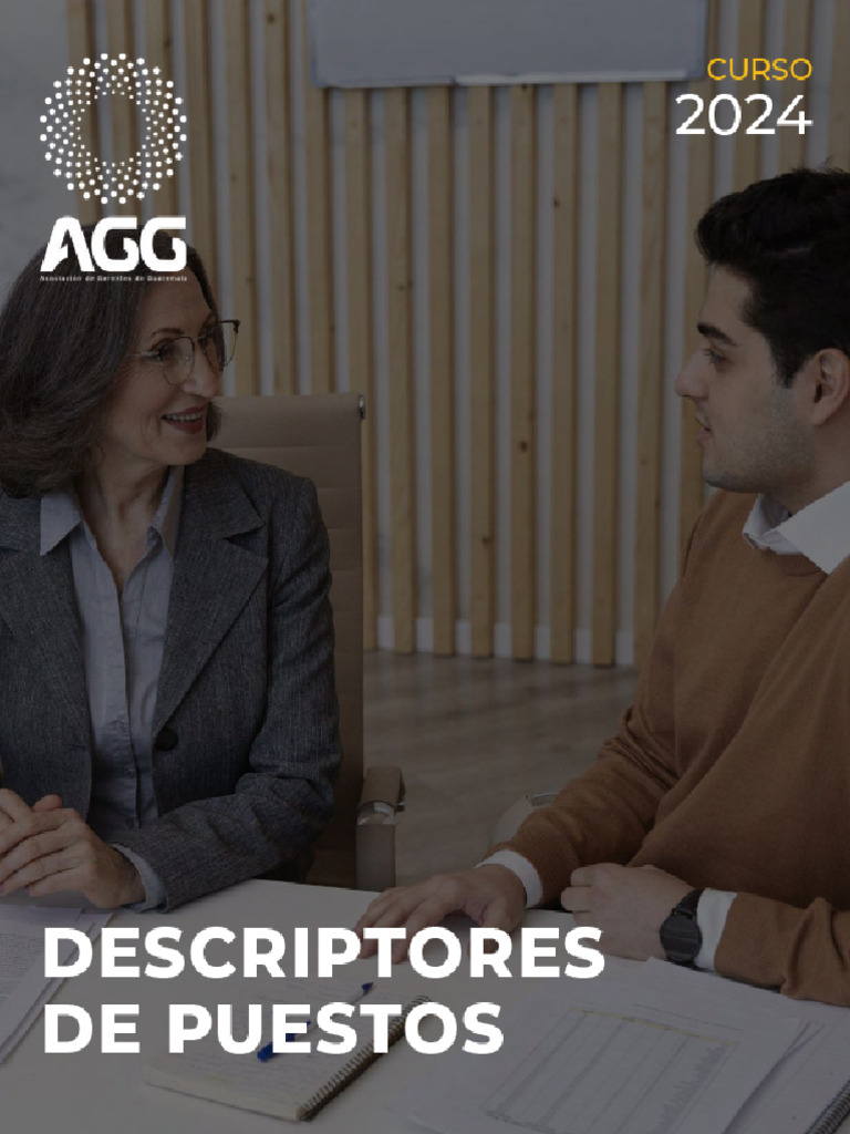 Temario Curso Descriptores de Puestos | PDF