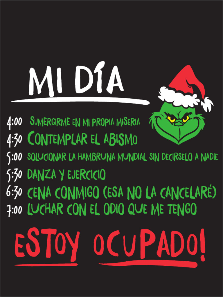 Mi Dia Grinch | PDF