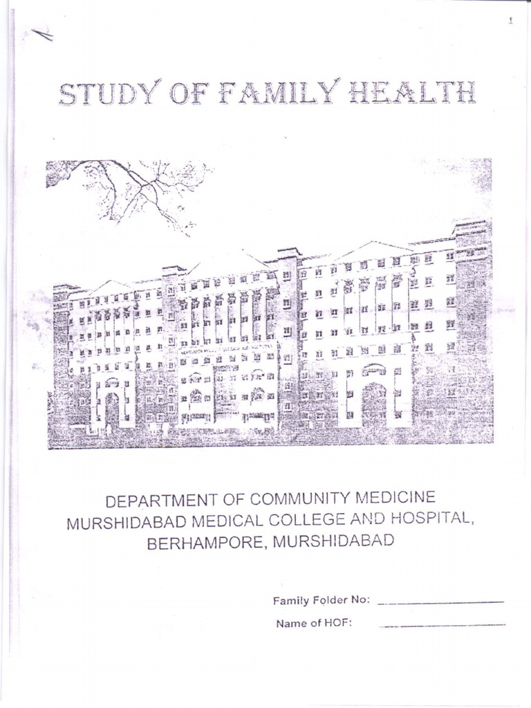 Family Folder Format | PDF