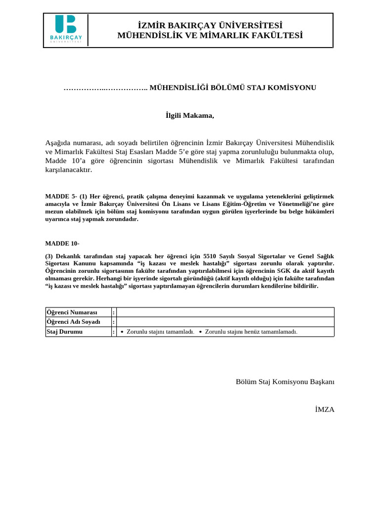 Staj_zorunluluk_belgesi | PDF