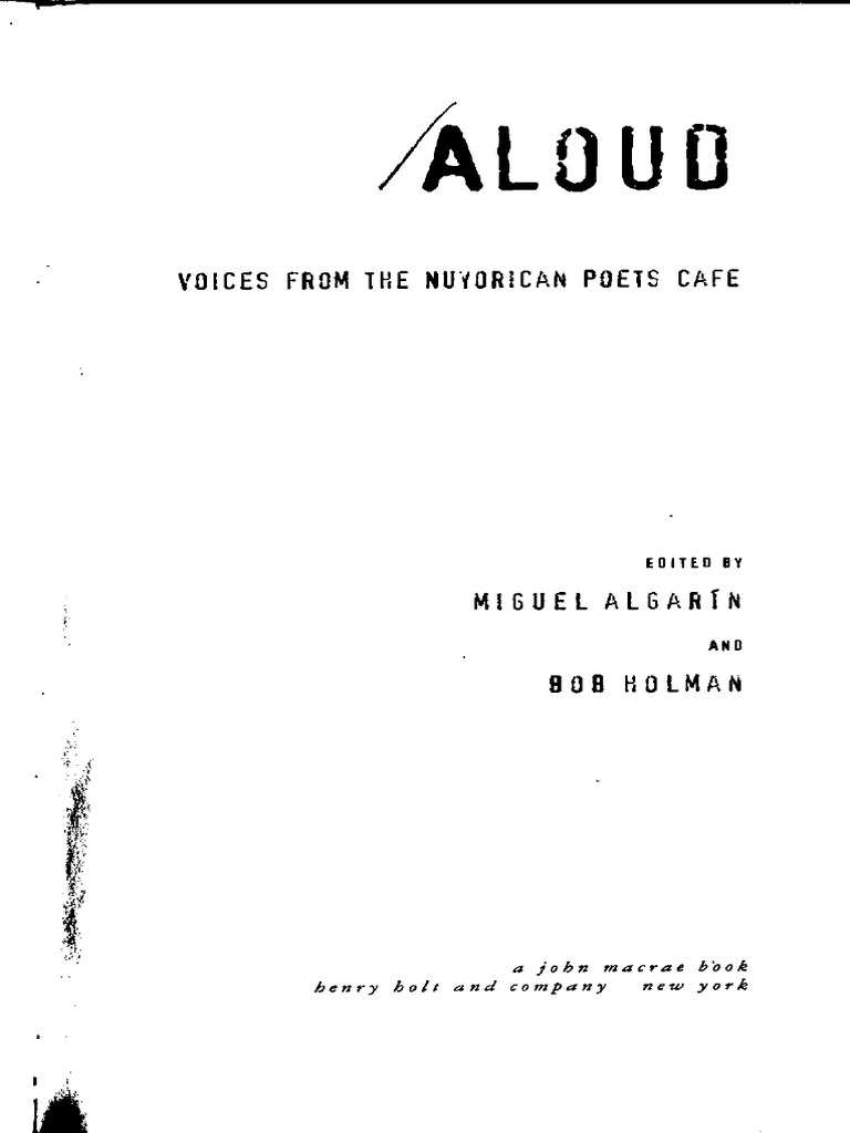Nuyorican Cafe | PDF