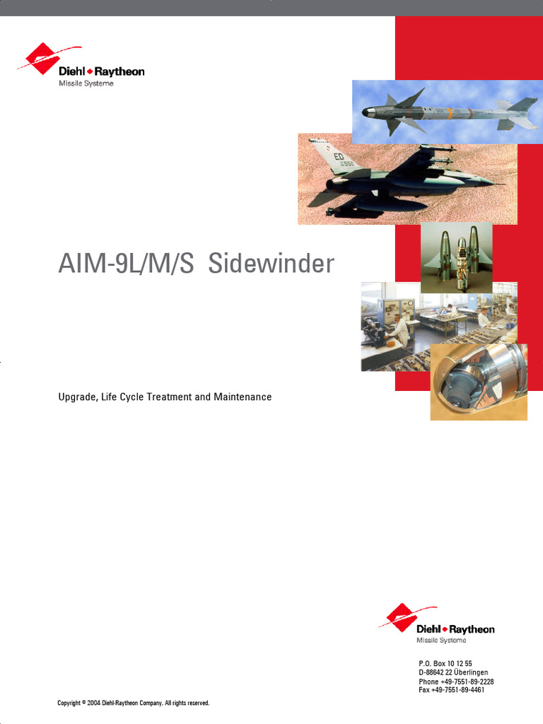 AIM-9L/M/S Sidewinder Upgrade Guide | PDF