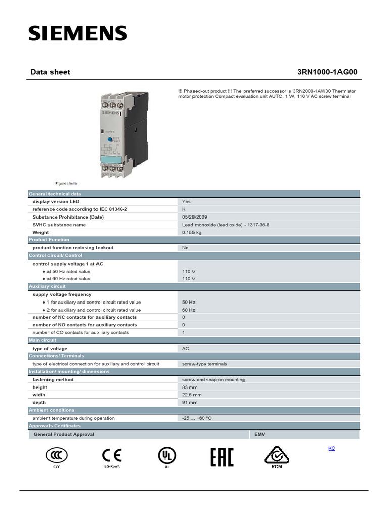3RN10001AG00_datasheet_en | PDF | Alternating Current | Electrical Engineering