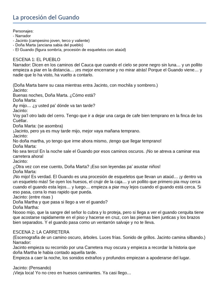 La Procesion Del Guando | PDF