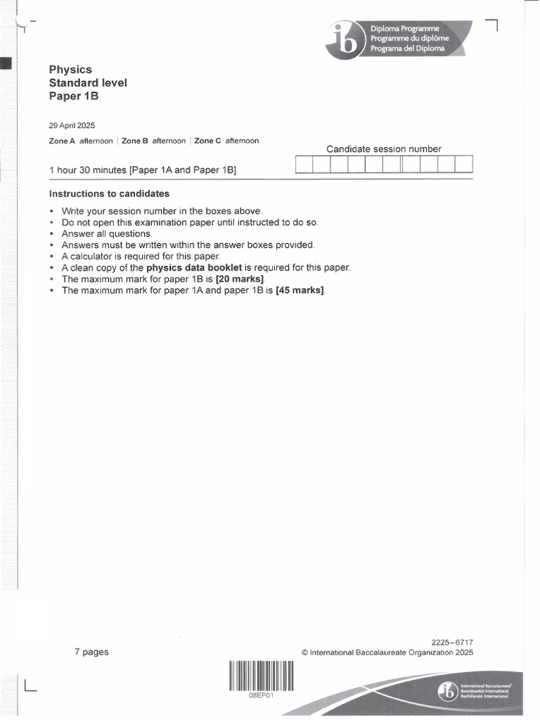 2025 SL P1B Zone B | PDF