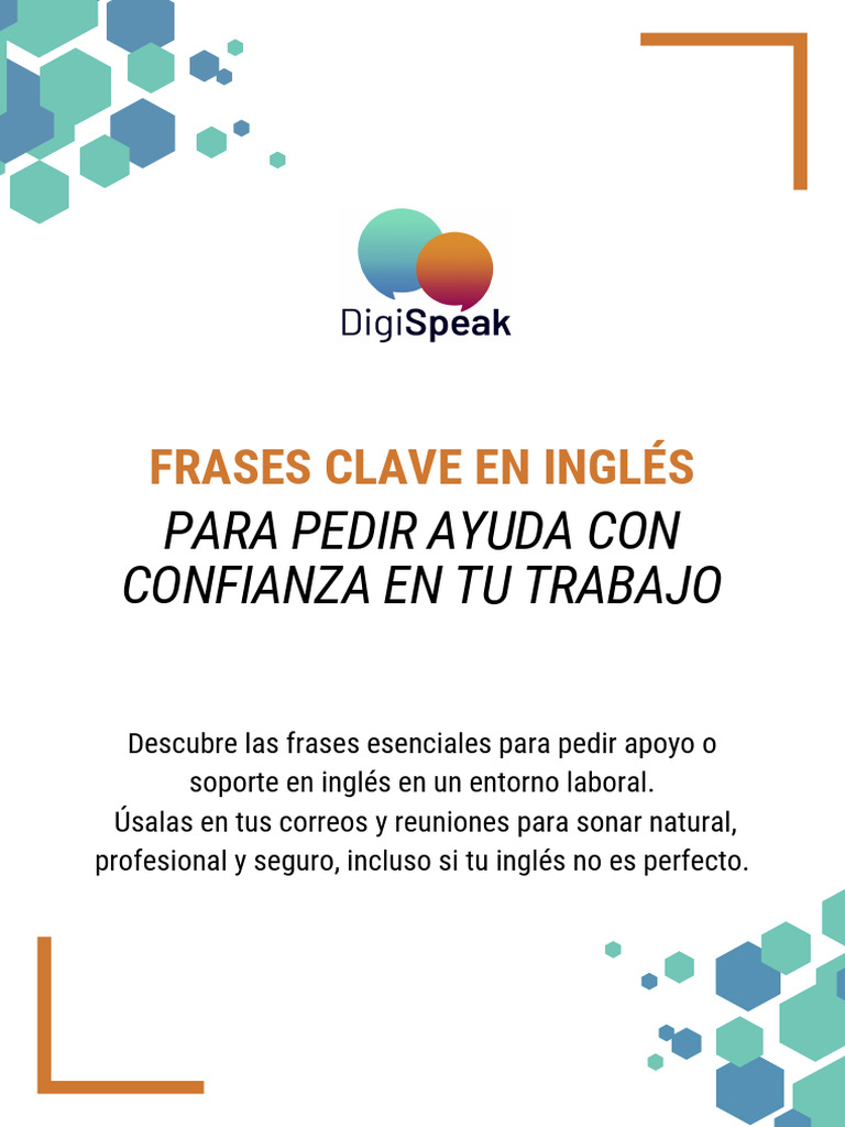Frases Clave para Pedir Ayuda en Ingl S 1742841954 | PDF